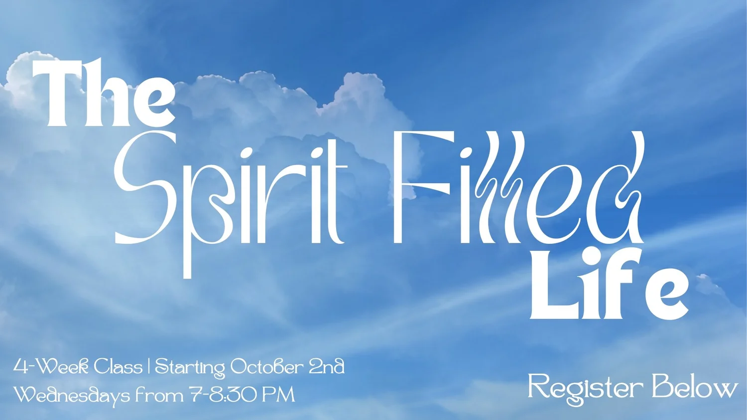 Living a Spirit-Filled Life — Tree of Life Church