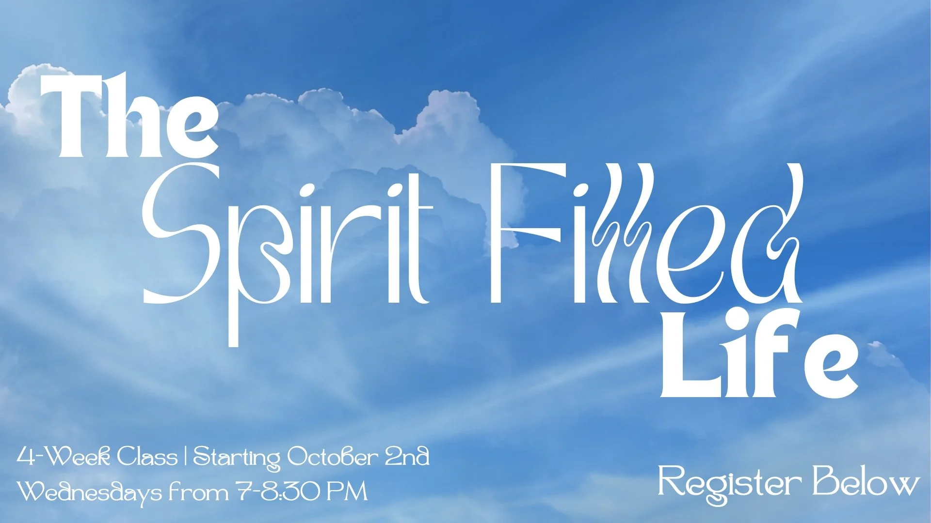 Living a Spirit-Filled Life — Tree of Life Church