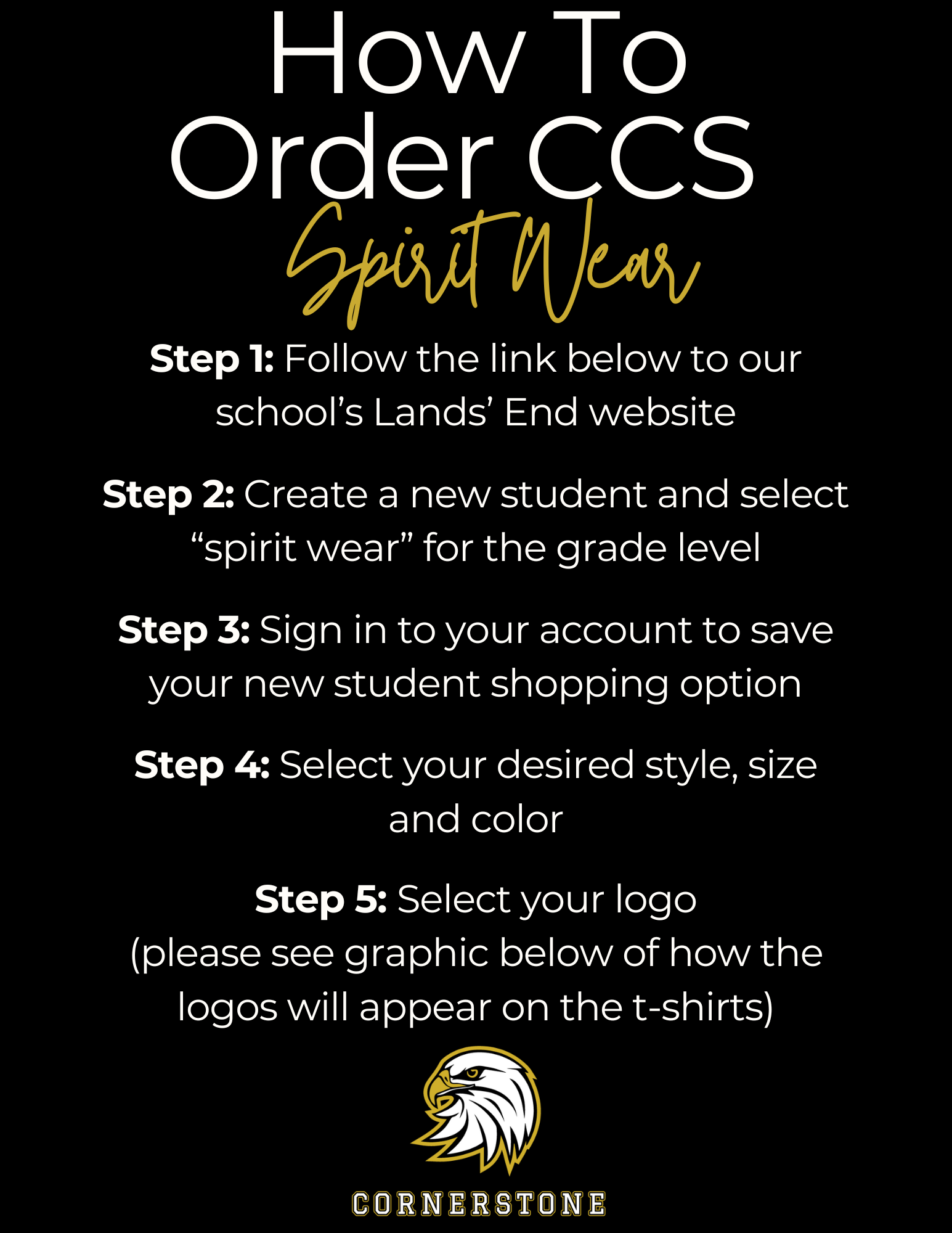 Uniforms — Cornerstone Christian Schools