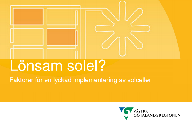 Referensprojekt — Paradisenergi AB | solceller | förstudie | projektering | upphandling