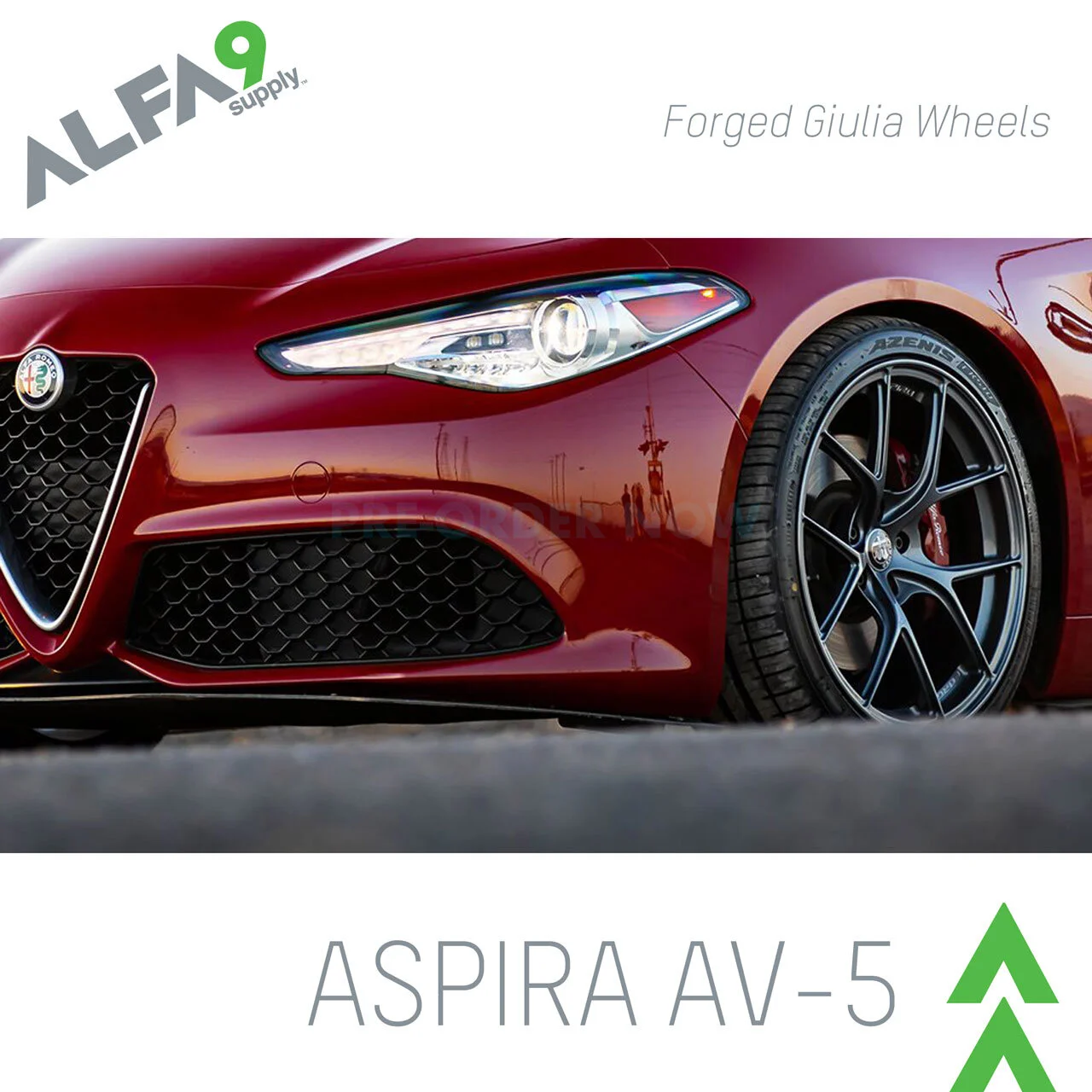 Alfa9-Forged Alfa Romeo Quadrifoglio Wheels by Titan-7, T-D6e — Alfa9 ...