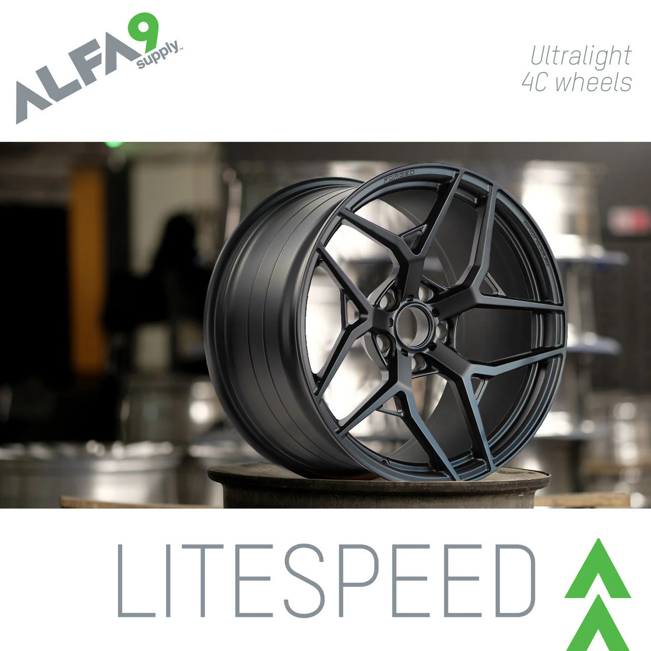 Alfa9-Alfa Romeo 4C wheels — Alfa9 Supply