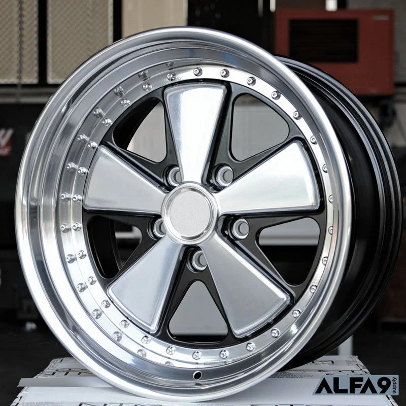 Alfa9 - Porsche 911 3-piece Fuchs style wheels — Alfa9 Supply
