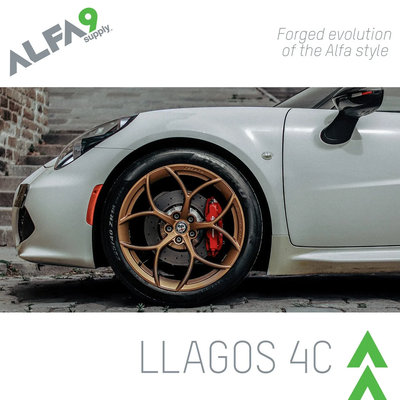 Alfa9-Alfa Romeo 4C wheels — Alfa9 Supply