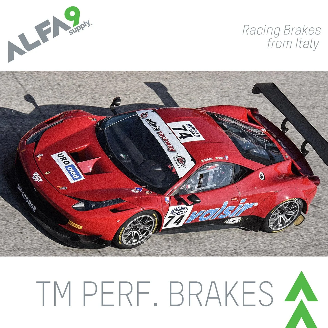 Alfa9 - TM Performance USA Racing Brakes and Brake Kits for Ferrari ...