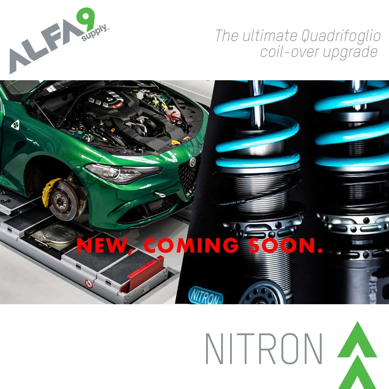 Alfa9-Giulia Suspension — Alfa9 Supply