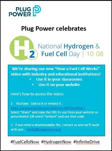 Plug Power Shares New "How a Fuel Cell Works" Video — Fuel Cell ...