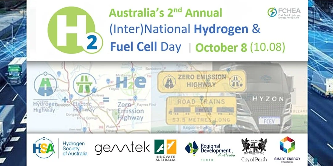 Australia's 2nd (Inter)National Hydrogen and Fuel Cell Day — Fuel Cell & Hydrogen Energy Association