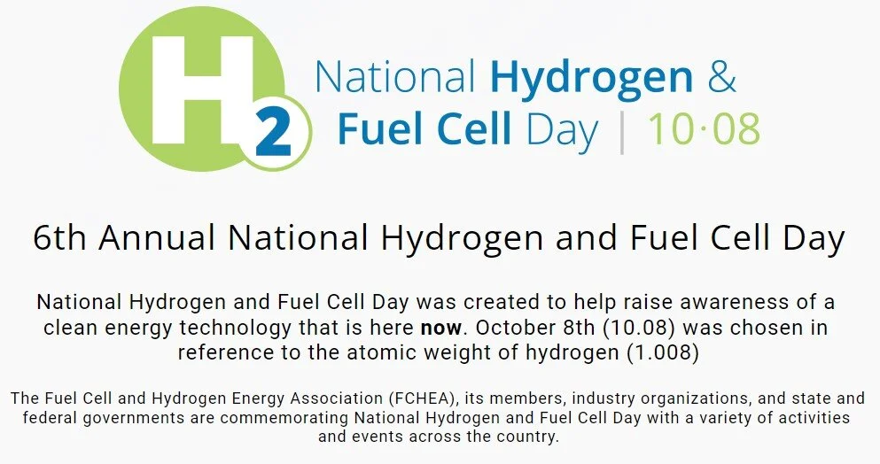 Last Year's National Hydrogen and Fuel Cell Day — Fuel Cell & Hydrogen Energy Association