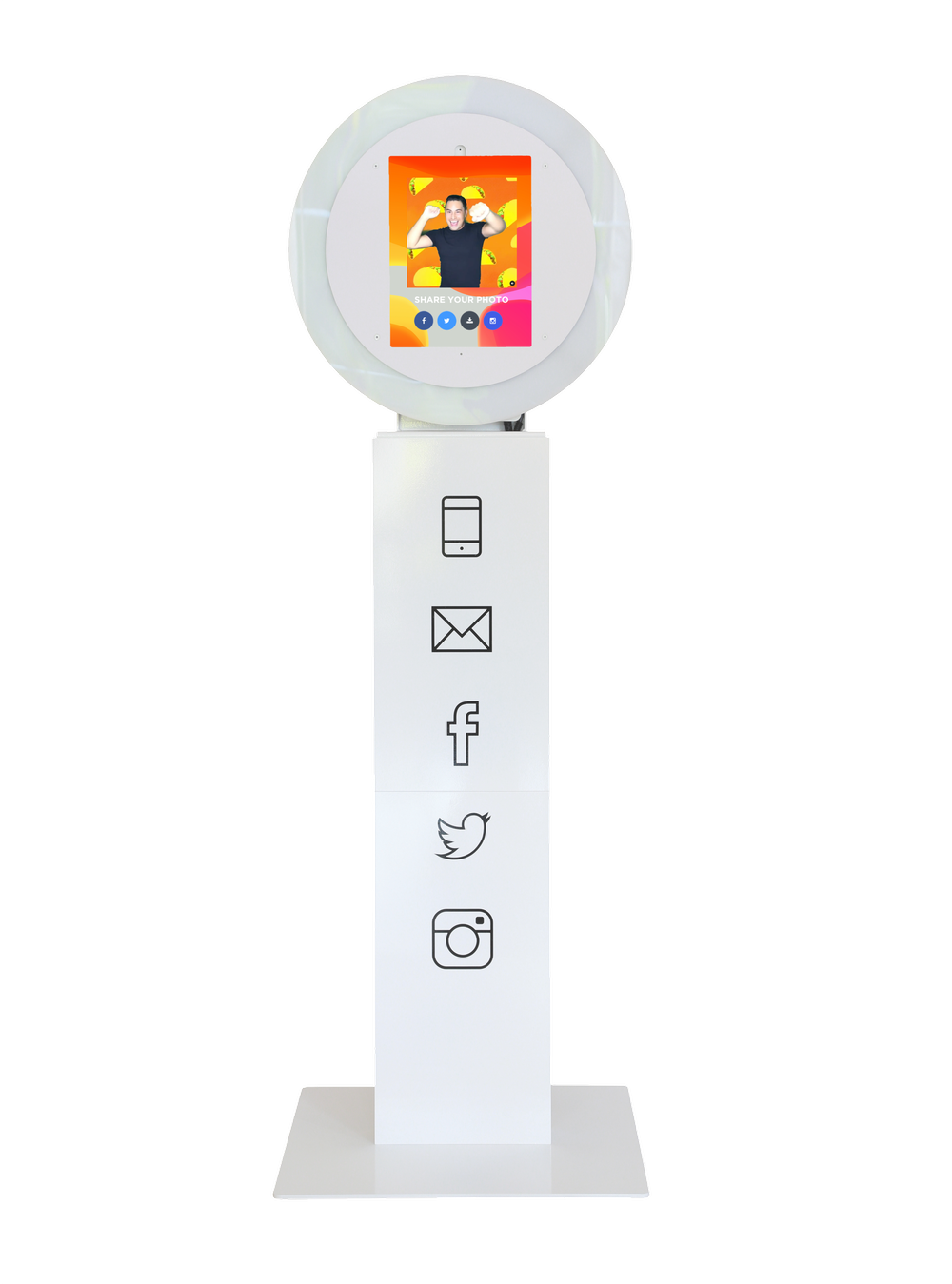 Ring Light Photo Booth Rental — URBNevents | Nationwide Photo Booth Rentals