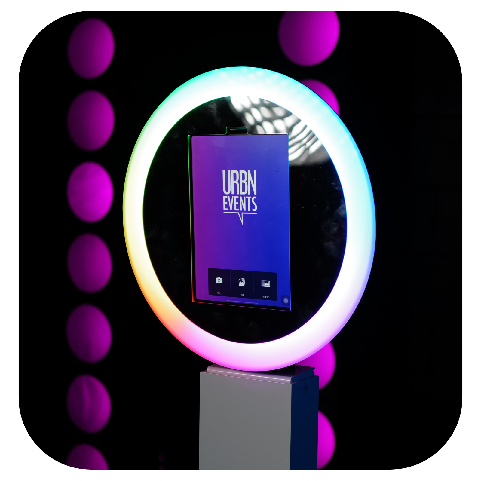 360º Photo Booth Rental — URBNevents | Nationwide Photo Booth Rentals
