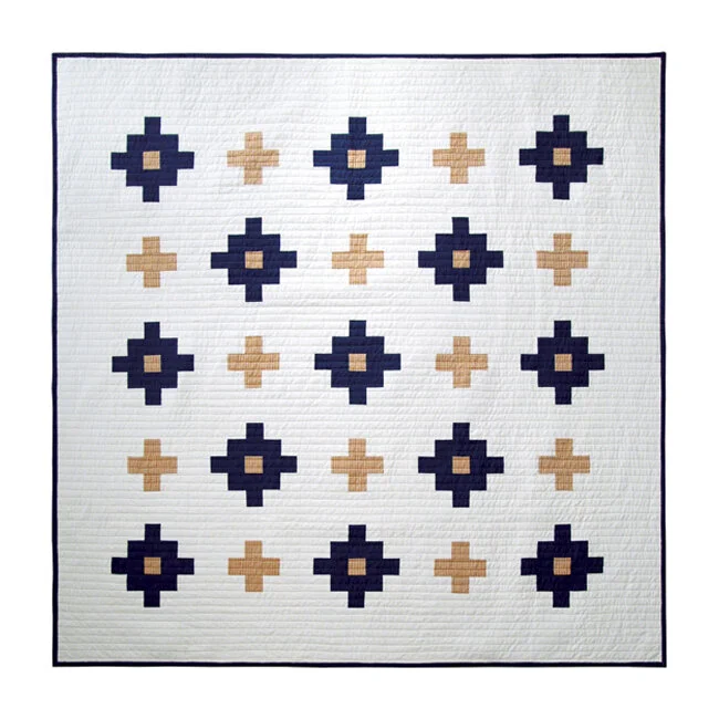 Meander wave quilting pattern - allfeti