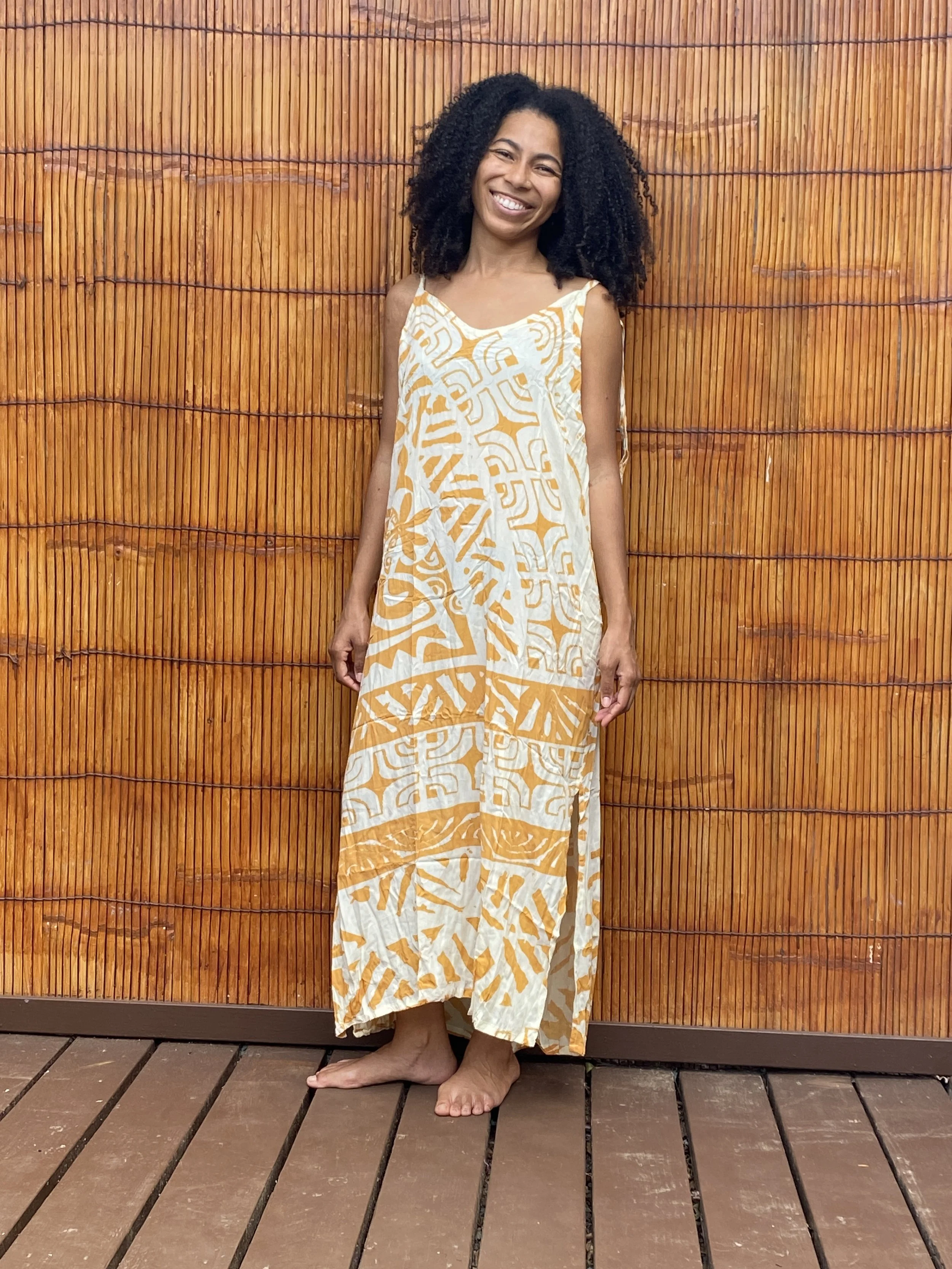 Waimea Long Dress with Slits — Casual Movements