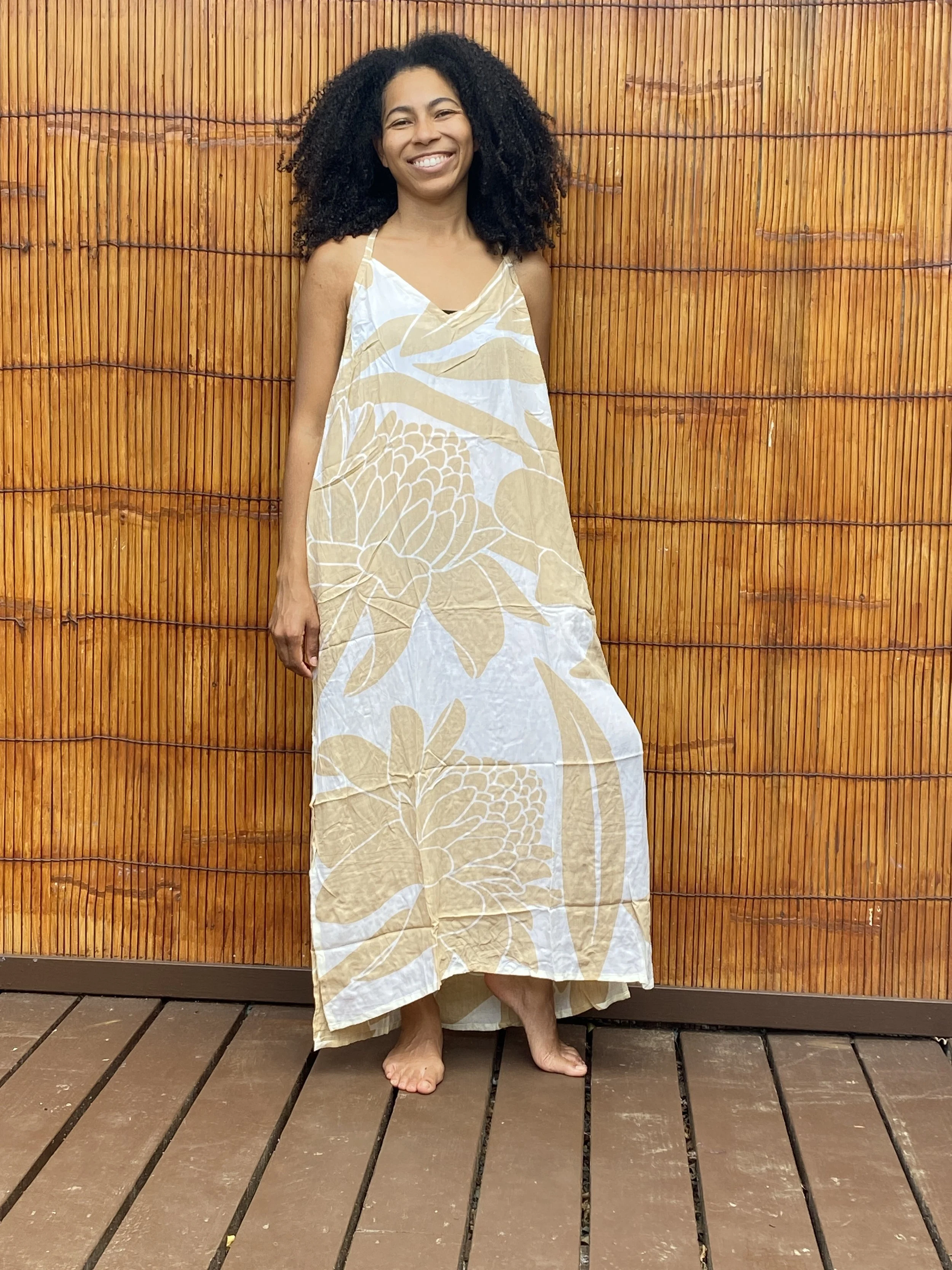 Waimea Long Dress with Slits — Casual Movements