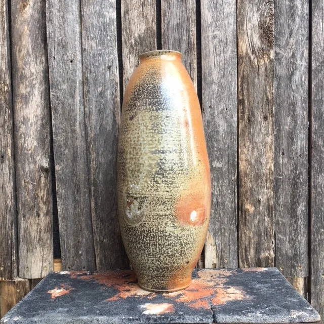 Home & Living Home Décor Vases Wood Fired Ceramic Vase etna.com.pe