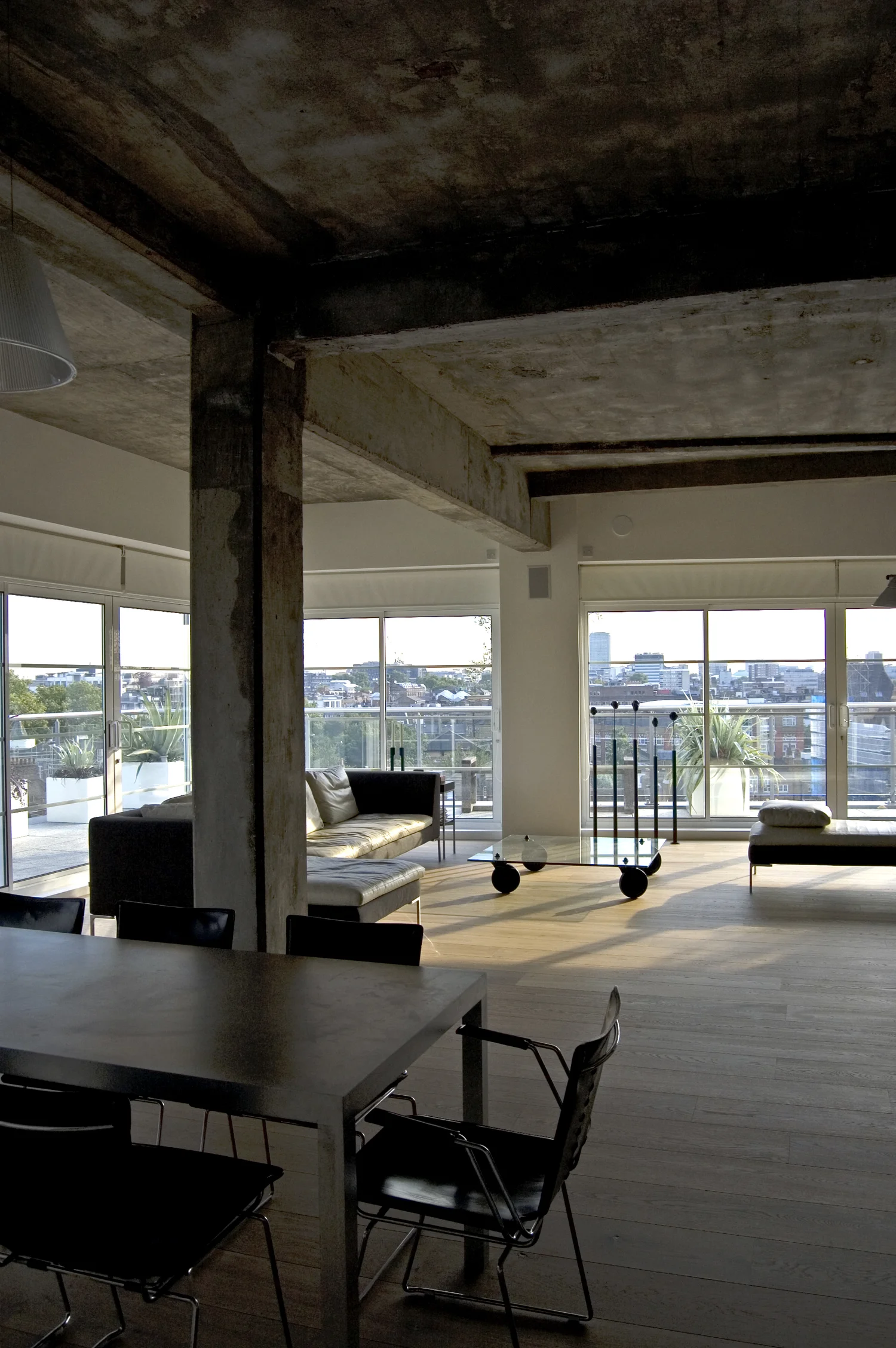 Architect-designed lateral conversion and refurbishment of two loft ...