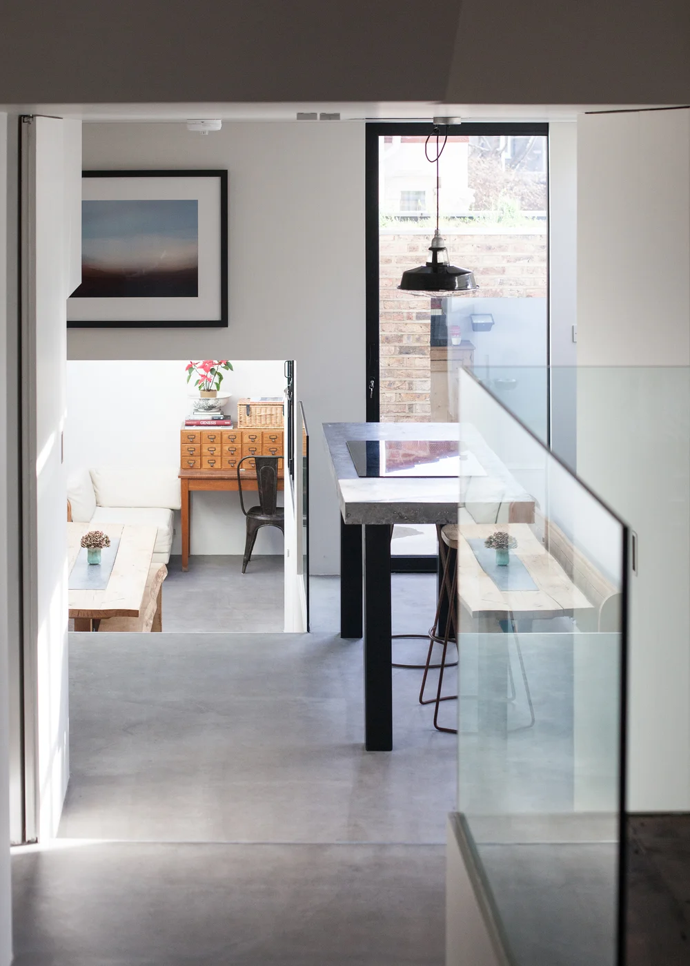 Architect-designed rear extension and refurbishment of a flat in ...
