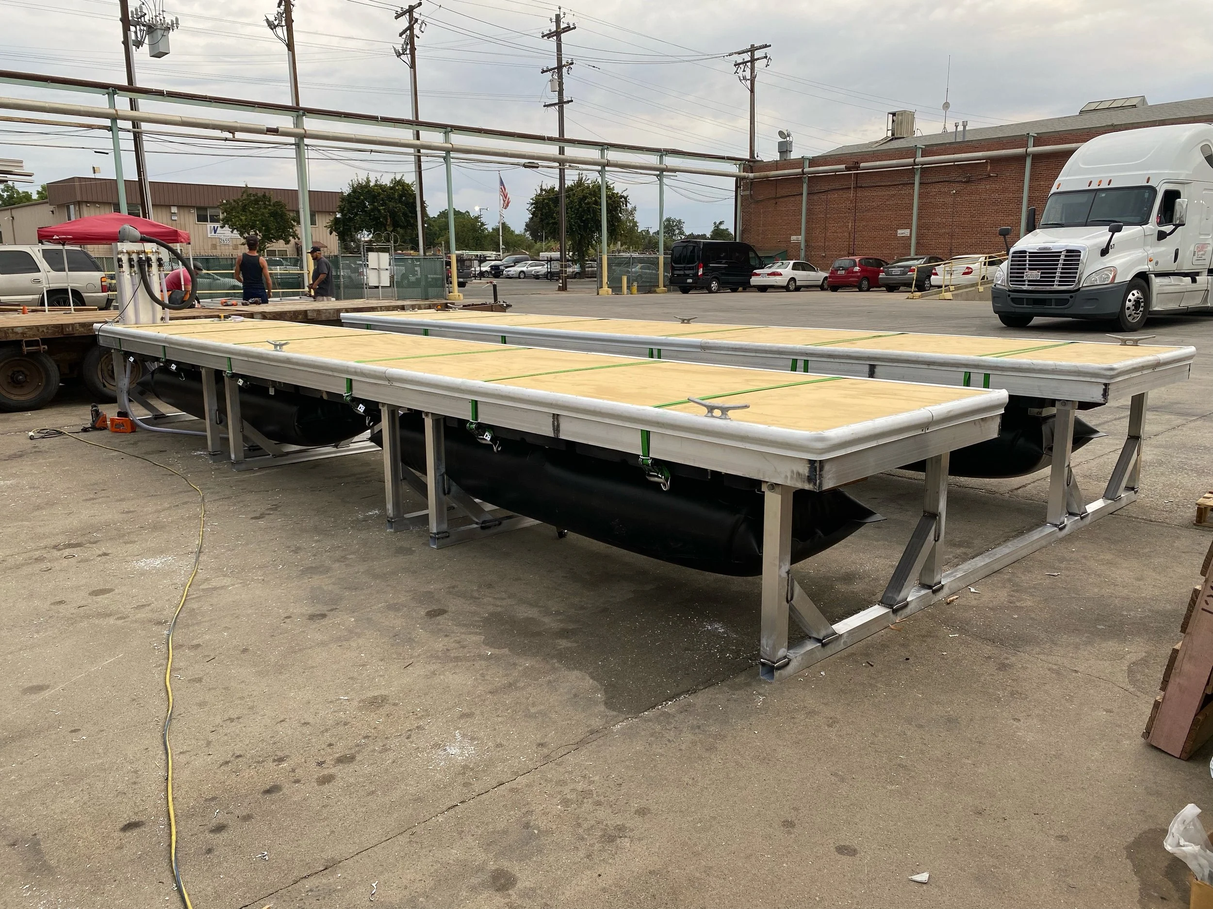 Custom Projects — Boat Lift Installation and Removal | BOAT LIFT HELPER