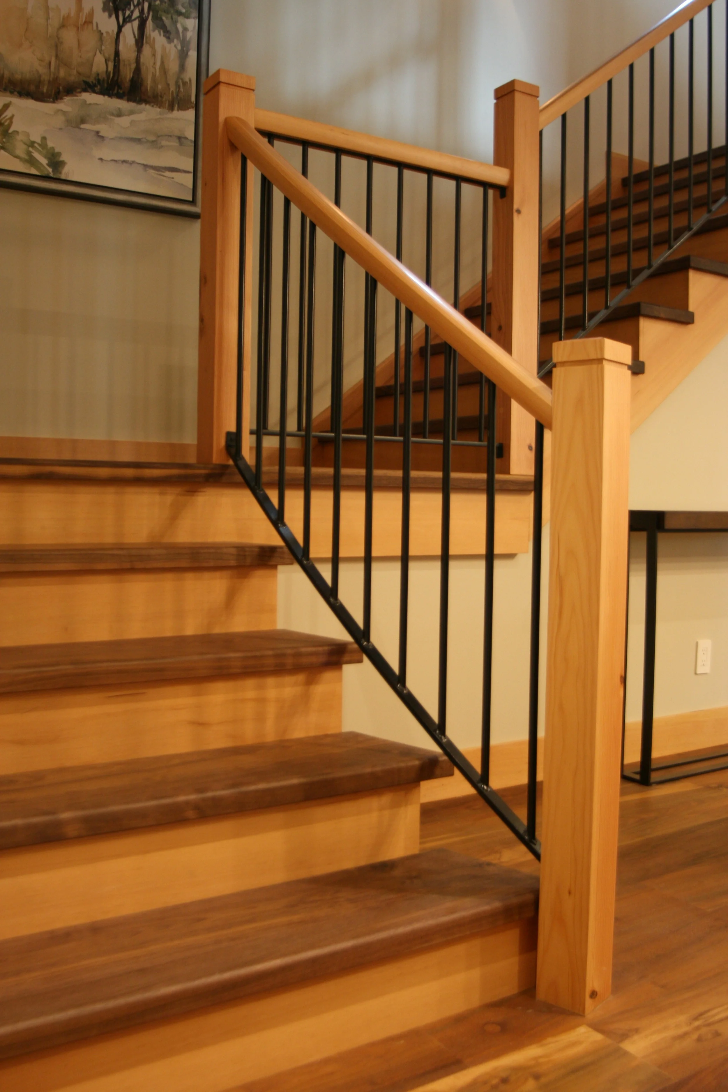 Custom Metal Stair Riser