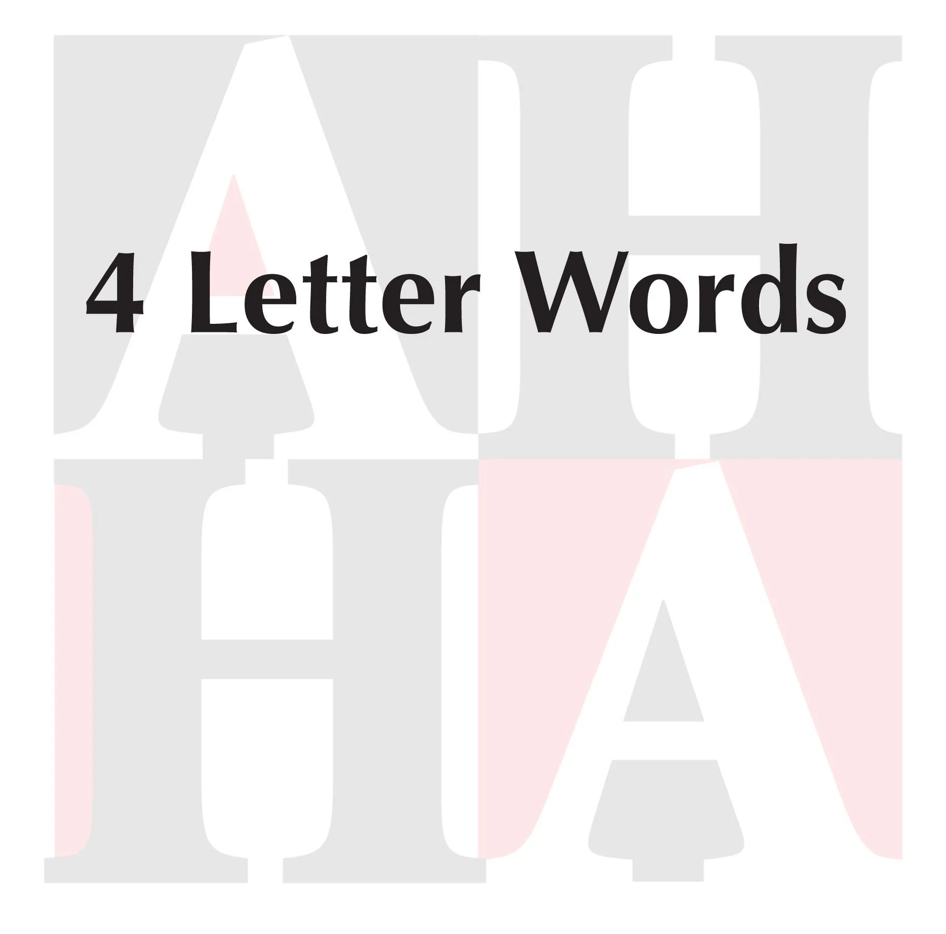 4 Letter Words — Sydney Lohan