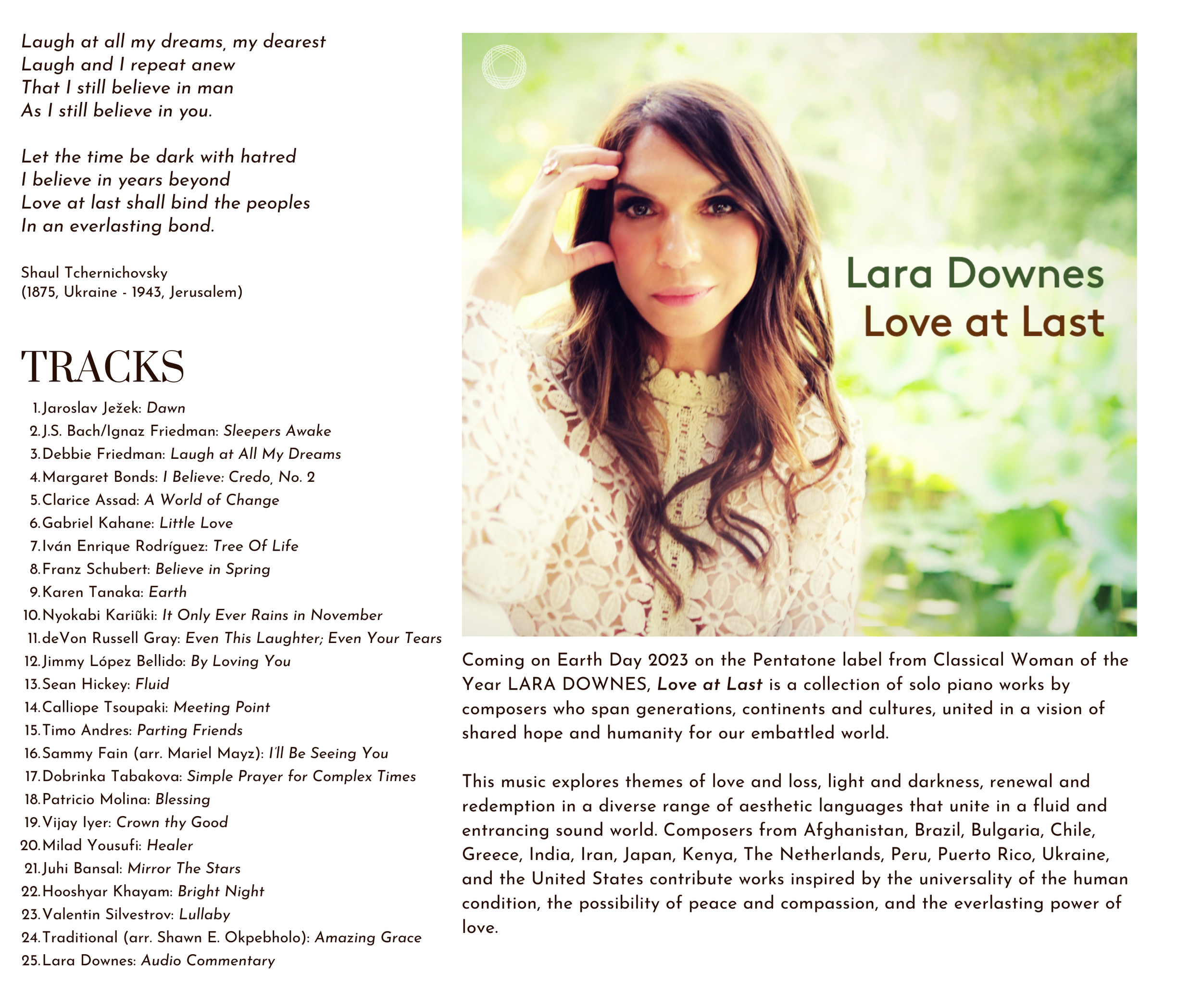 Love At Last — LARA DOWNES