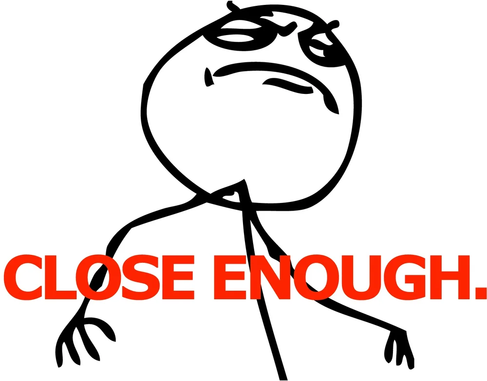 "Close Enough" Meme on the Handibot — SketchThis.NET