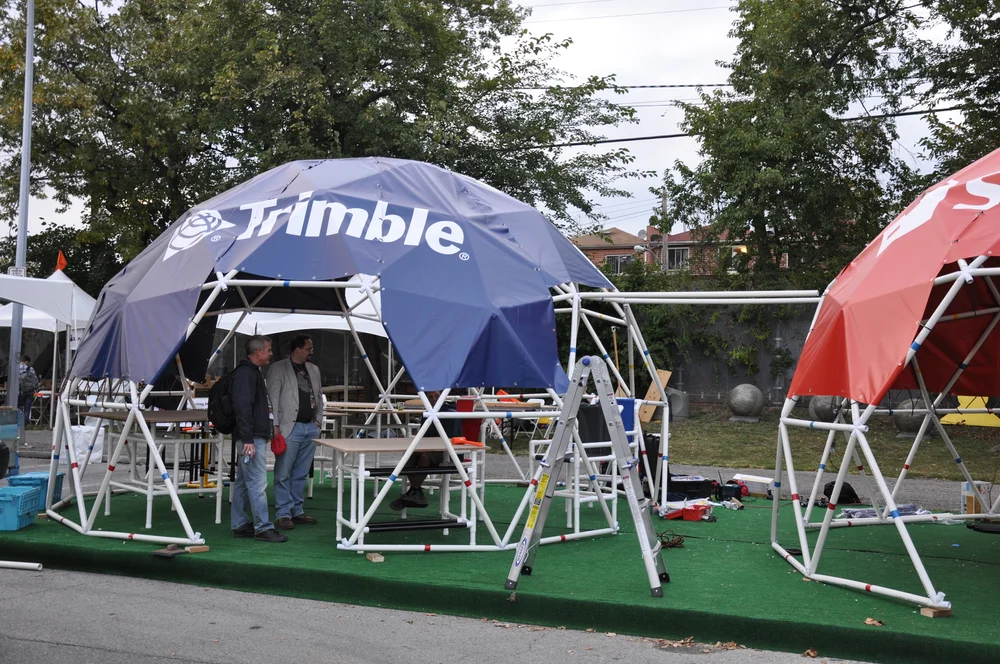 Geodesic Dome Build — SketchThis.NET