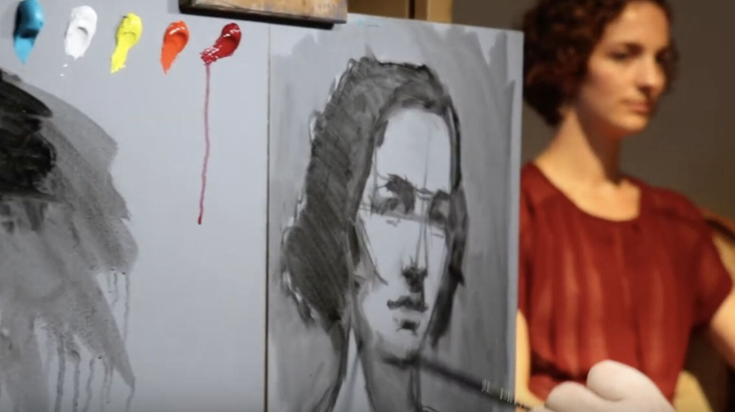 Alla Prima Quick Sketch w/Limited Palette — Dominique Medici