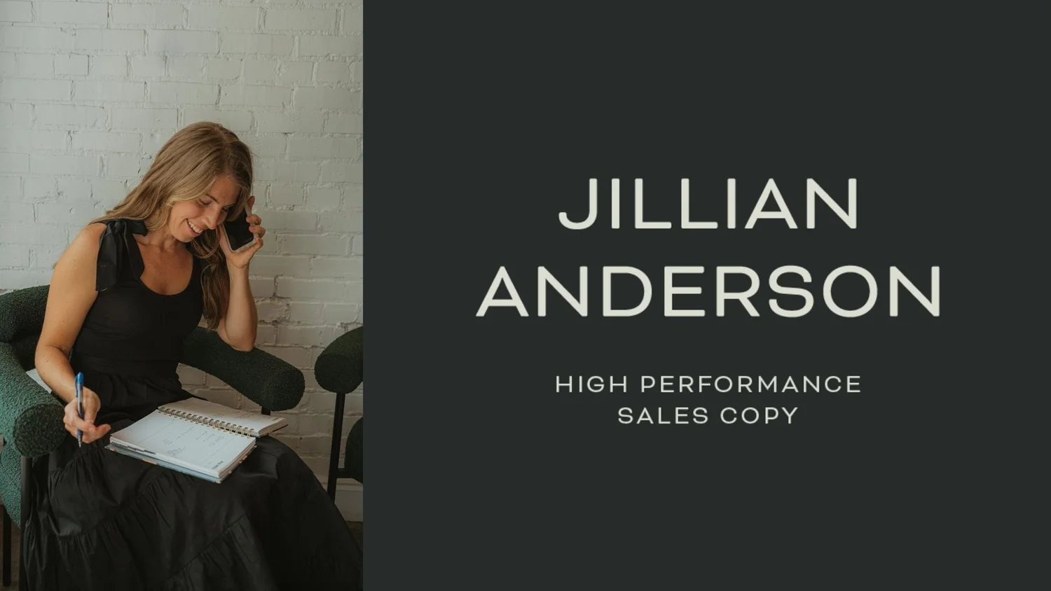 About — Jillian Anderson