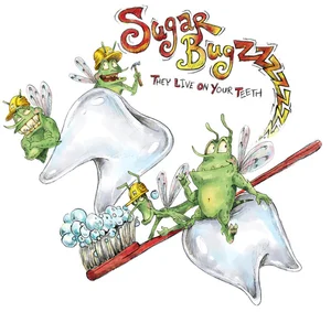 Sugar Bugz brushing teeth book