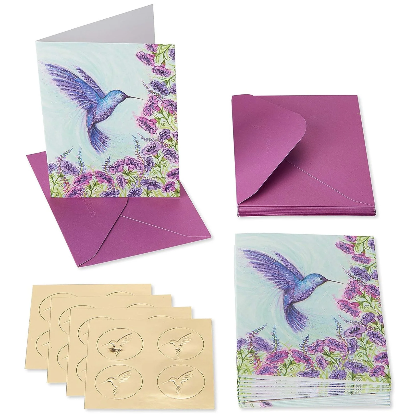 Papyrus: hummingbird notecards — Bella Pilar