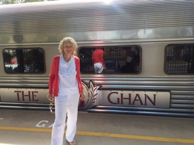 The Ghan to Alice Springs and Ayers Rock — Sally Emerson
