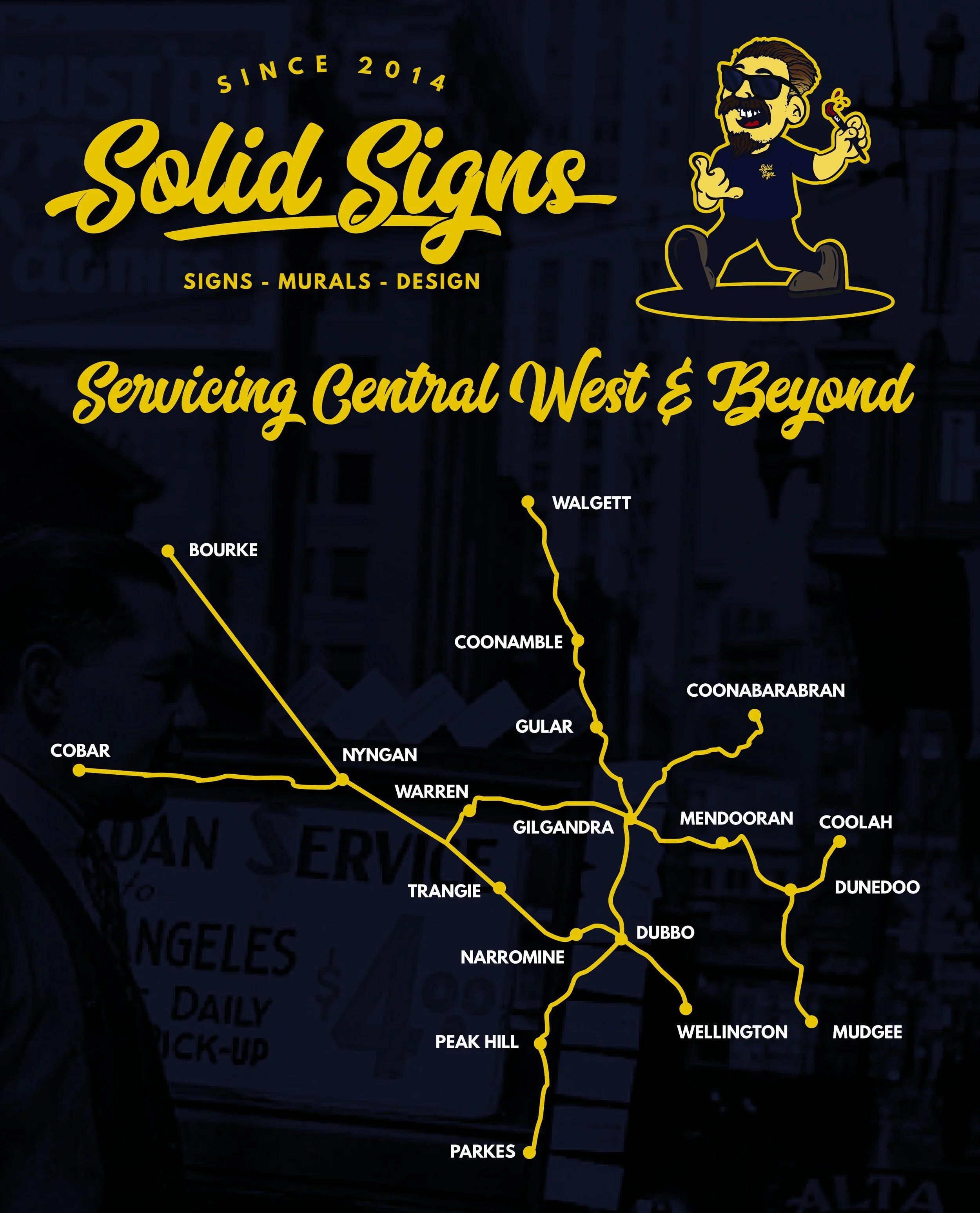 Dubbo & Central West Signs — SOLID SIGNS DUBBO - Signs - Murals - Design