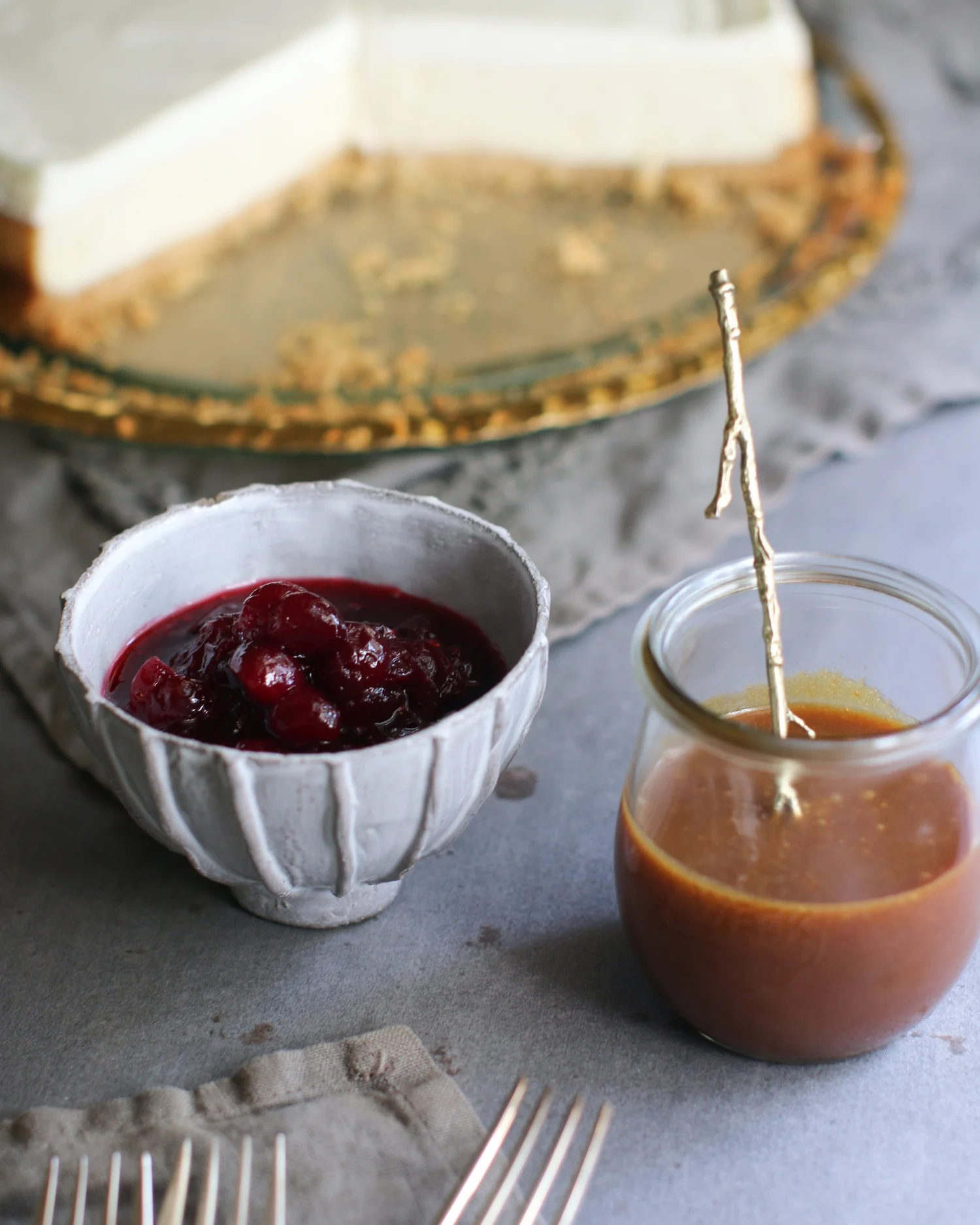 Classic Cheesecake With Fall Toppings — Y Delicacies