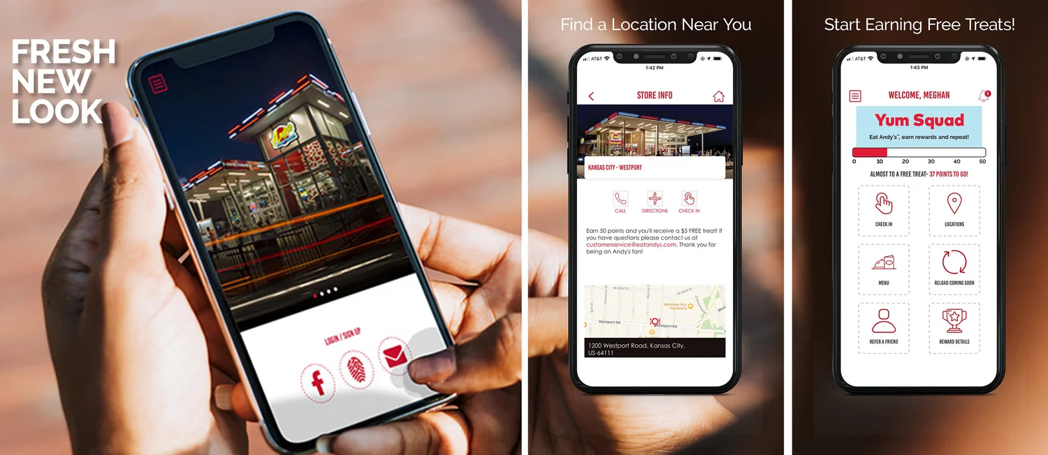 Download the App | Andy's Frozen Custard