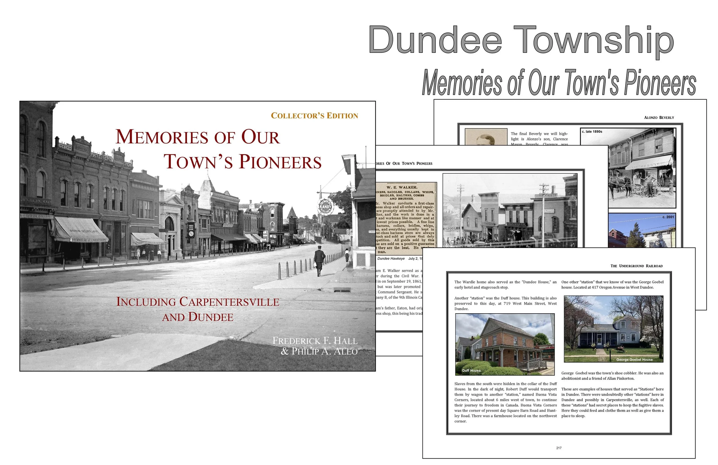 Dundee Township, Memories of Our Town's Pioneers — Aleo Publications