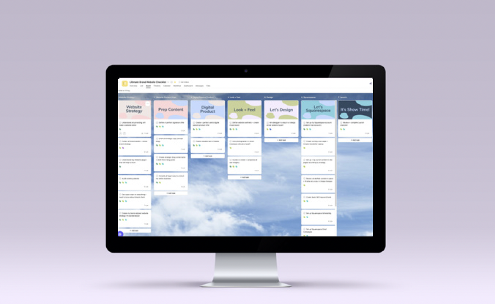 Ultimate Brand Website Checklist Sales page — Emma Tamaoki