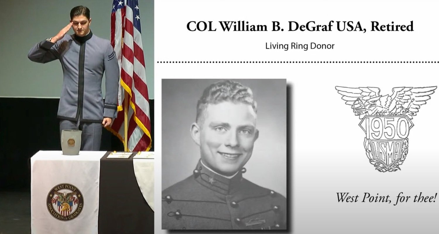 2025 USMA Ring Melt Ceremony — USMA Class of 1950