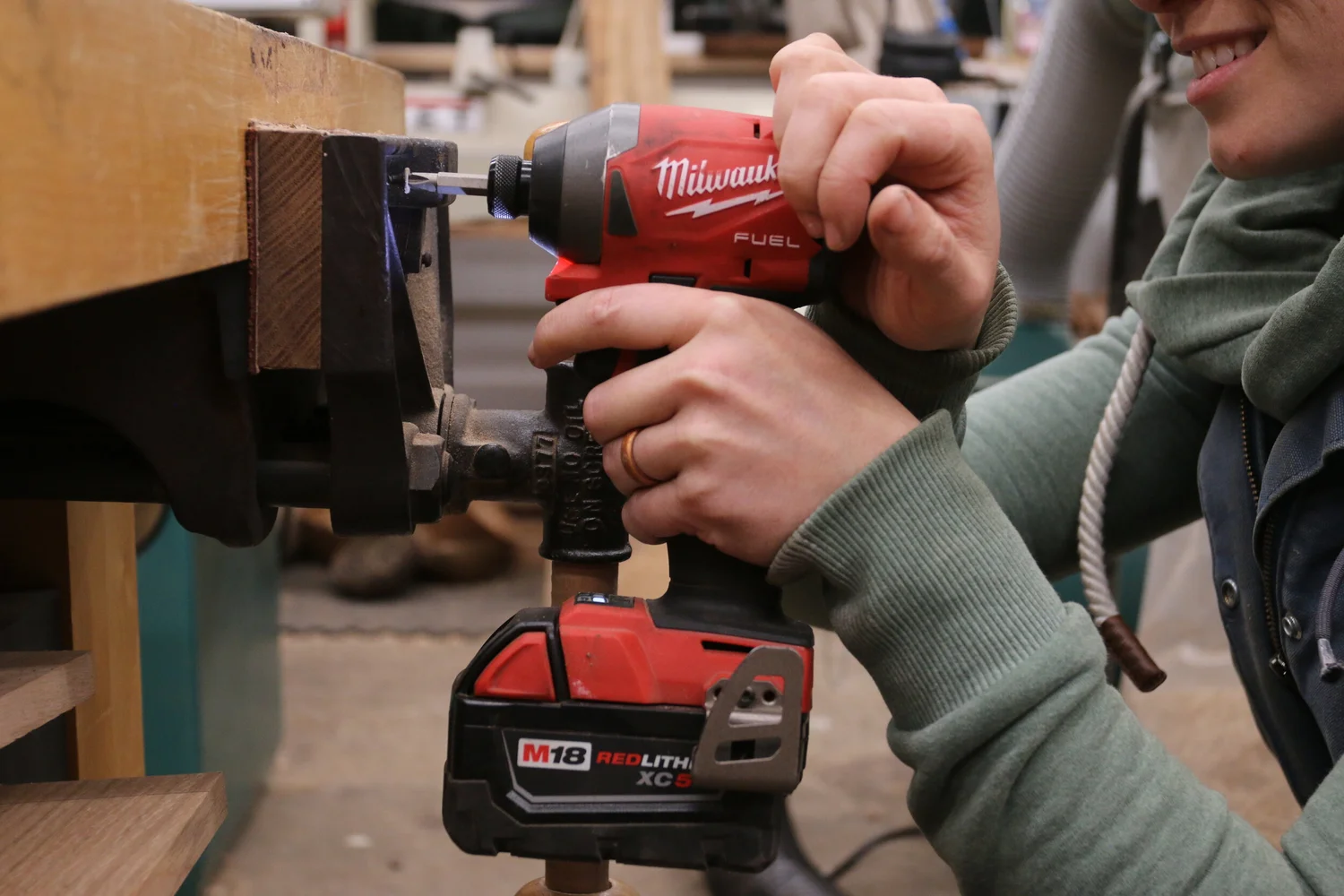 M18 FUEL 18-Volt Lithium-Ion Brushless Cordless Hammer Drill and Impact ...