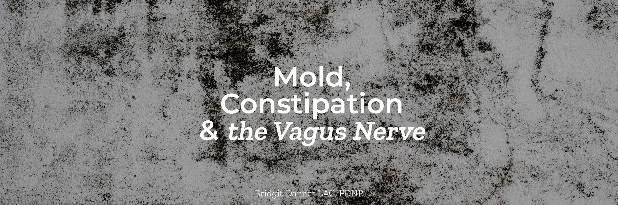 Mold, Constipation and the Vagus Nerve — Bridgit Danner, Holistic Detox ...