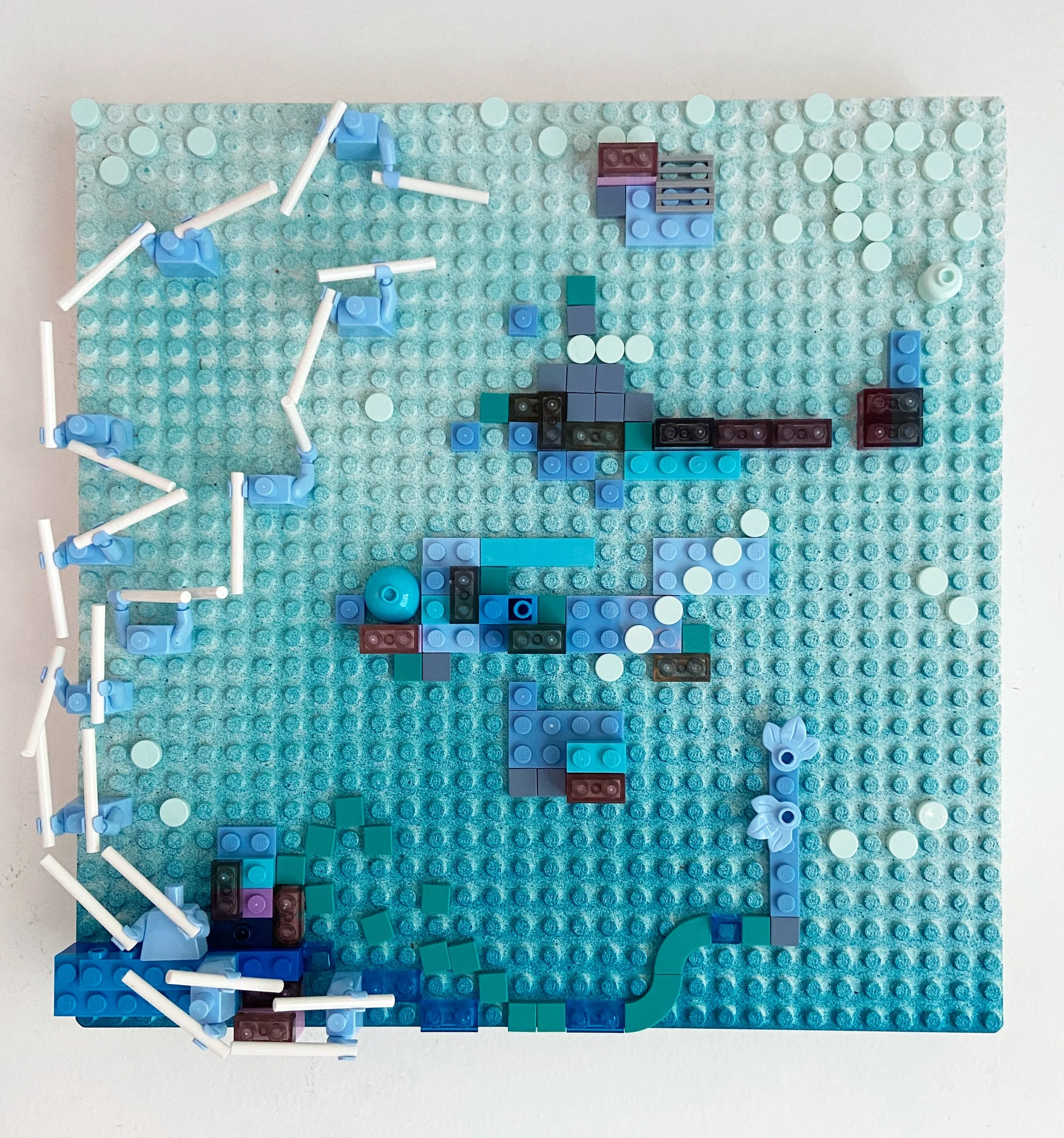 LEGO Color Constructions 2021-2023 — Katherine Duclos