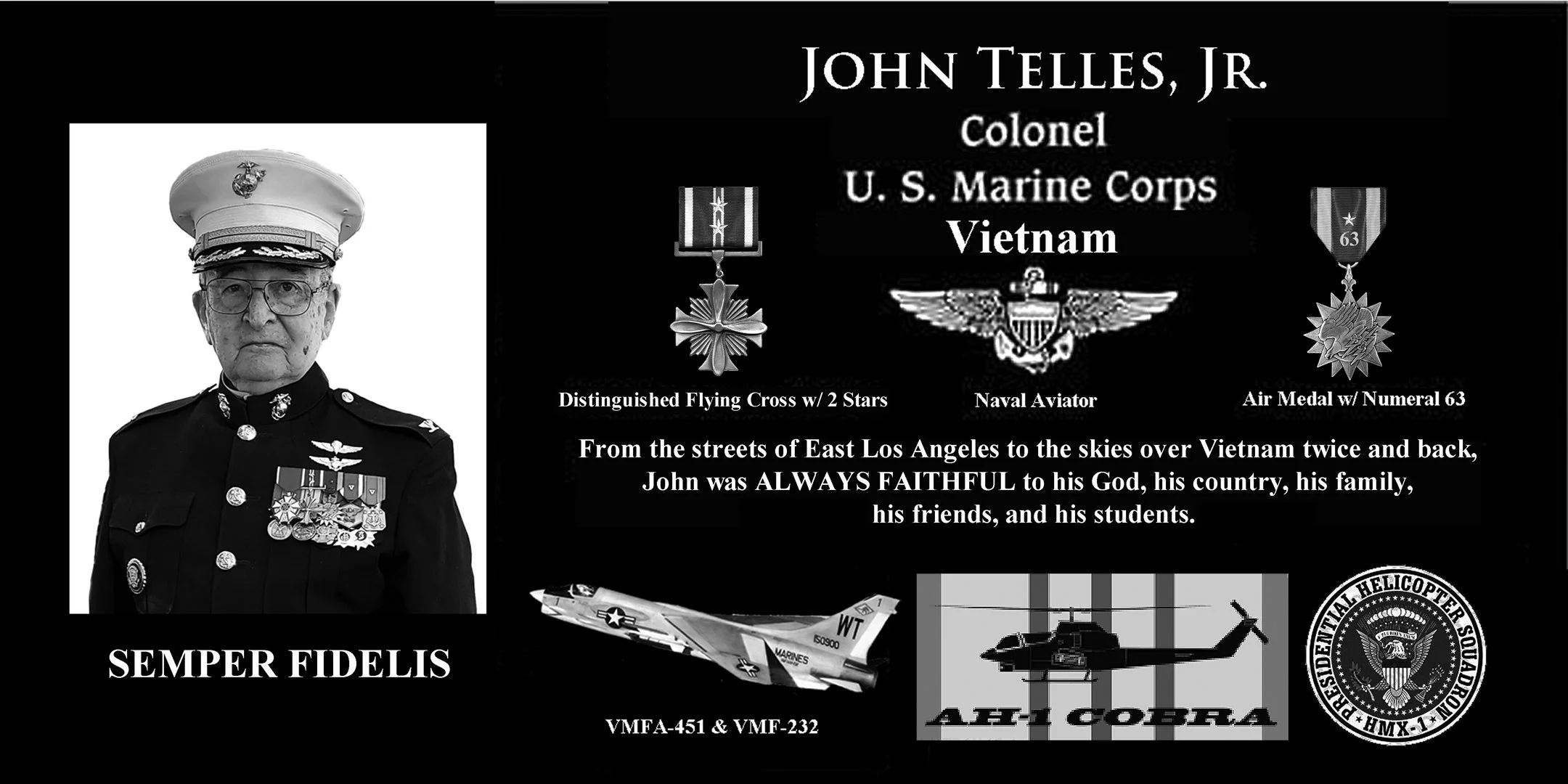 Col John Telles — AeroED Group - AeroSpaceSTEM