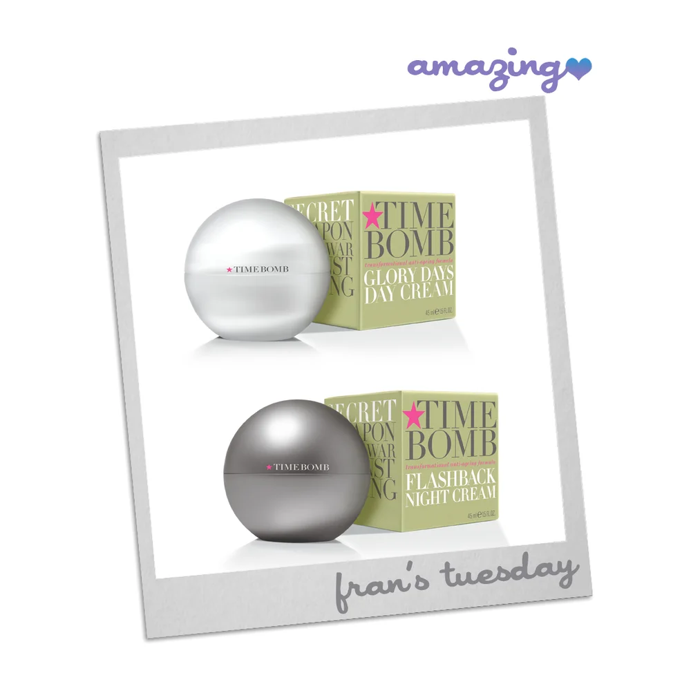 Time Bomb - Glory Days Day Cream and Flashback Night Cream — Amazing PR