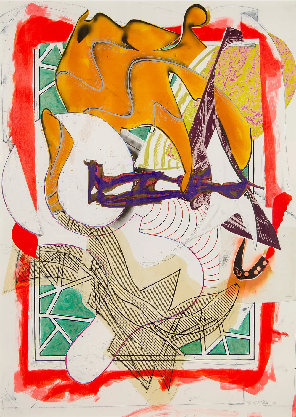 Frank Stella Printmaking