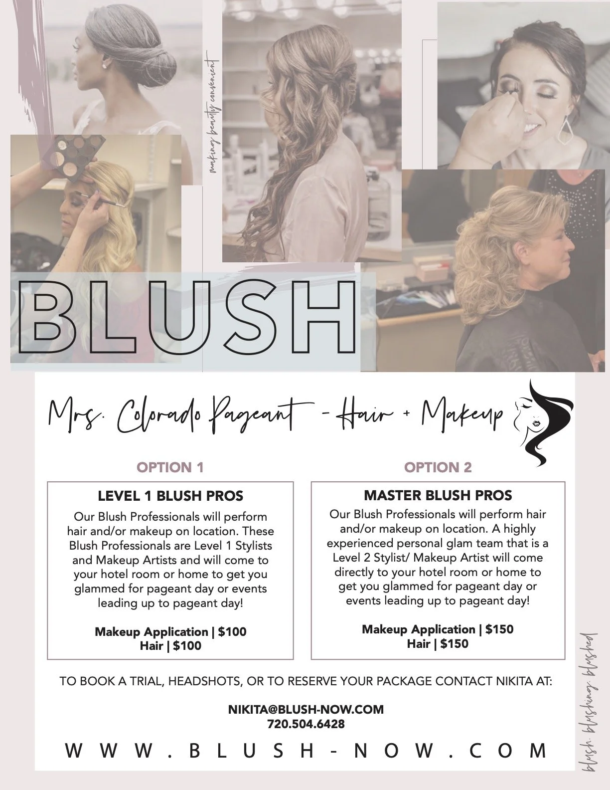 Need hair and Make Up Options? — Mrs. COLORADO® & Miss CO for America