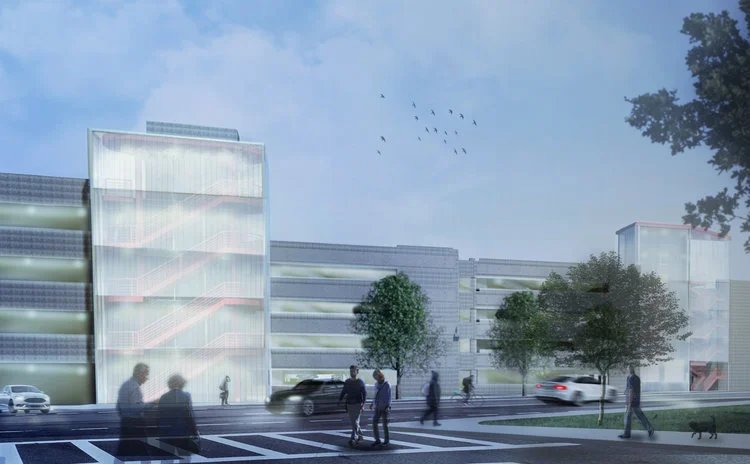Boston Marine Industrial Park Parking Garage Addition — STUDIO ENÉE