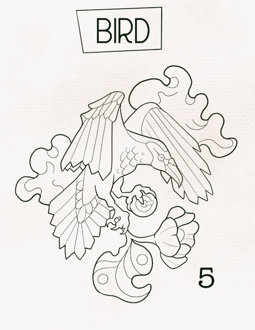 Sarimanok Drawing Plain