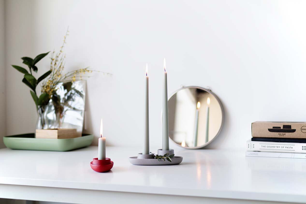 Aye Aye! | Cast Iron Candle Holders | EMKO