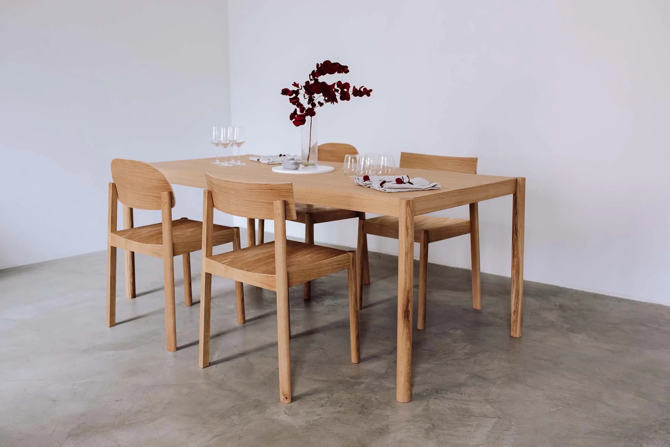 Citizen Oak Dining Chair in Natural | EMKO