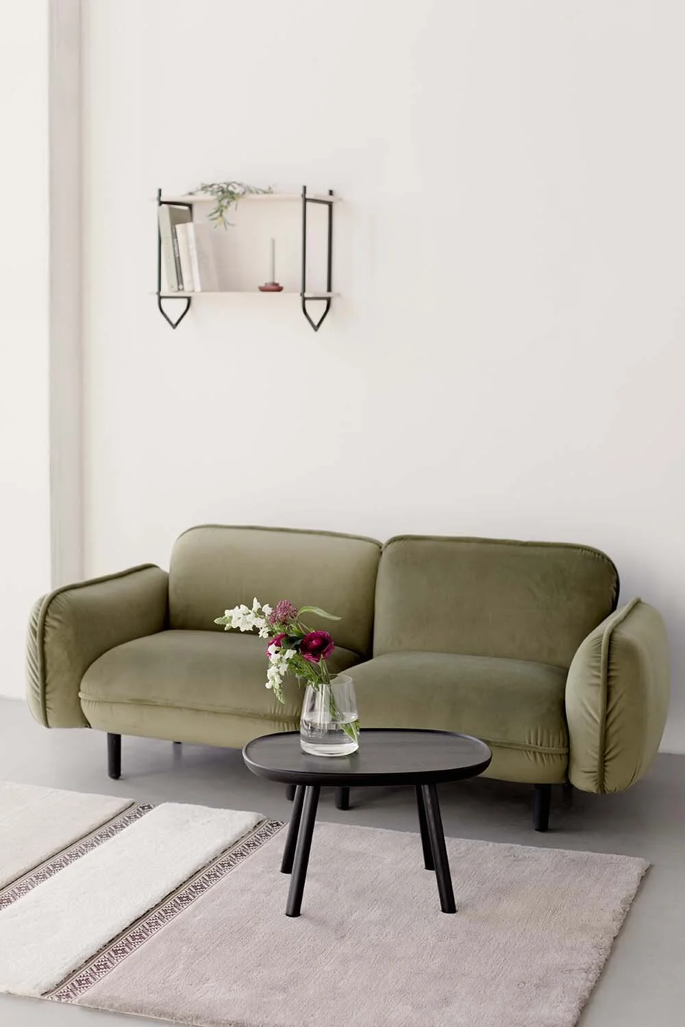Bean Modular Sofa | Velvet Sectional Couch | EMKO